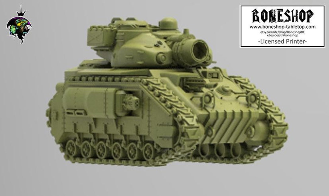 Essentials caiman Main Battle Tank V2 28 Mm-35 Mm RPG Boneshop - Etsy