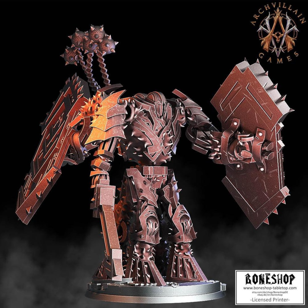 Magma Lords Vonindod the Death Titan 3 32mm 40mm - Etsy Österreich