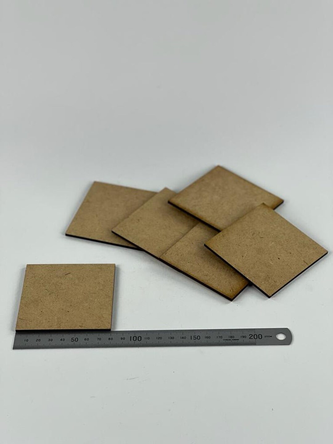 80 Mm Base Squares 3 Mm Thick Set 10x Handicraft Use Boneshop - Etsy