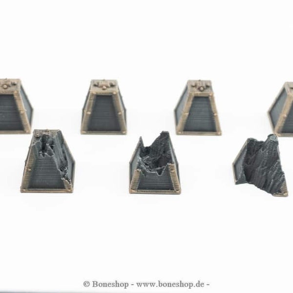 40k Terrain Tank Trap - Etsy