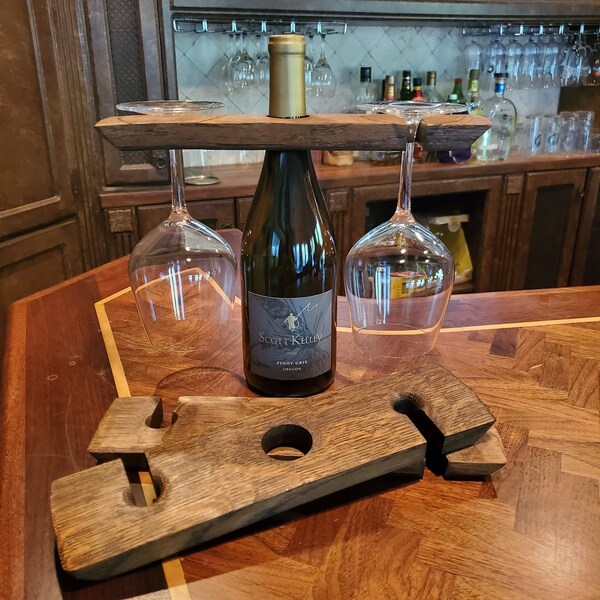 Wine Barrel Rack - Etsy