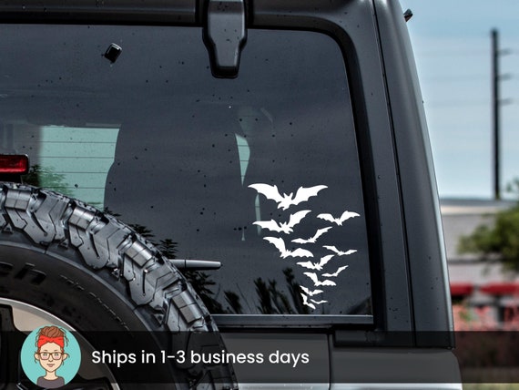Bat Vinyl Decal Halloween DIY Decal Halloween Sticker - Etsy