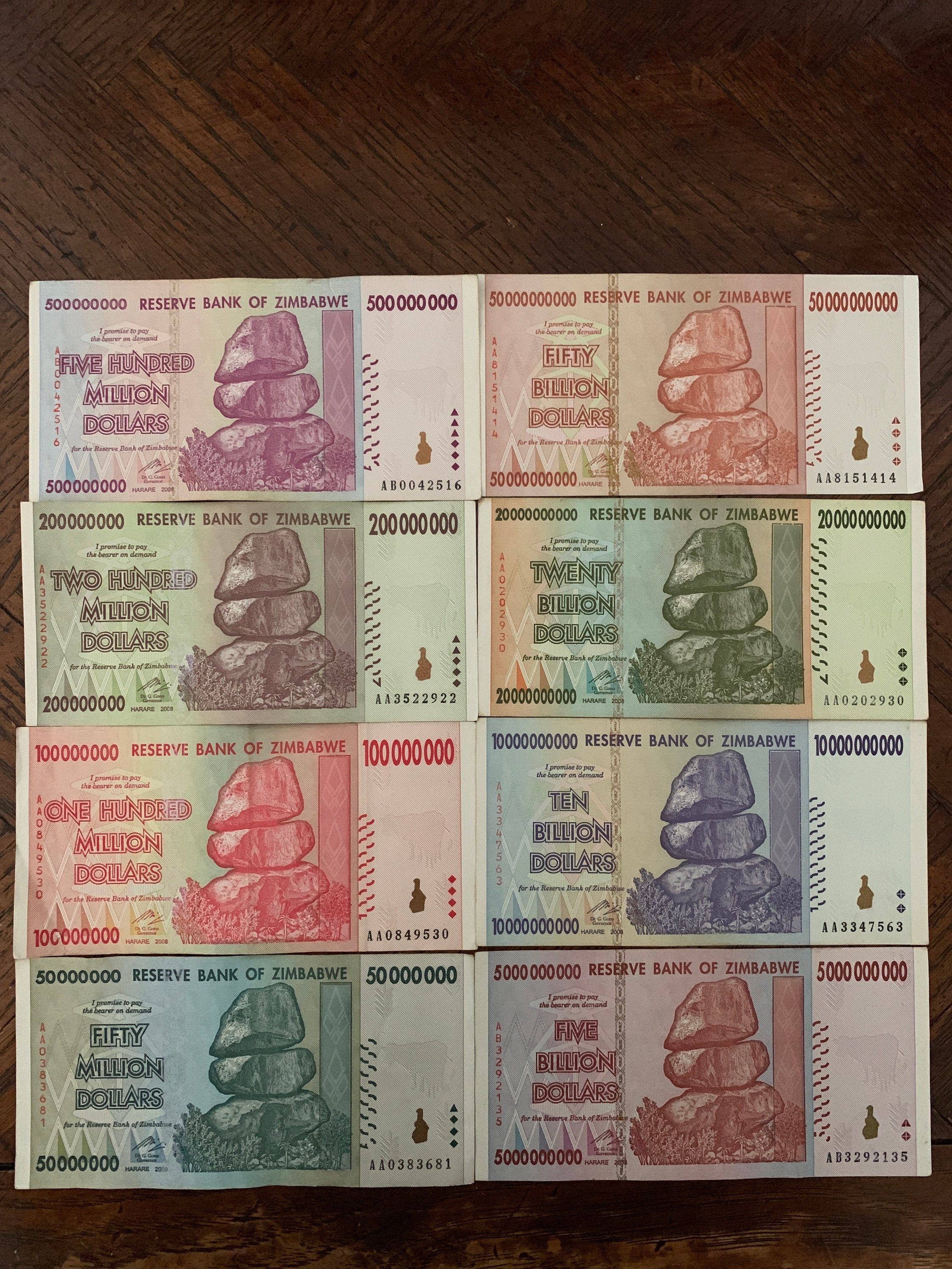 Zimbabwe Money | Etsy