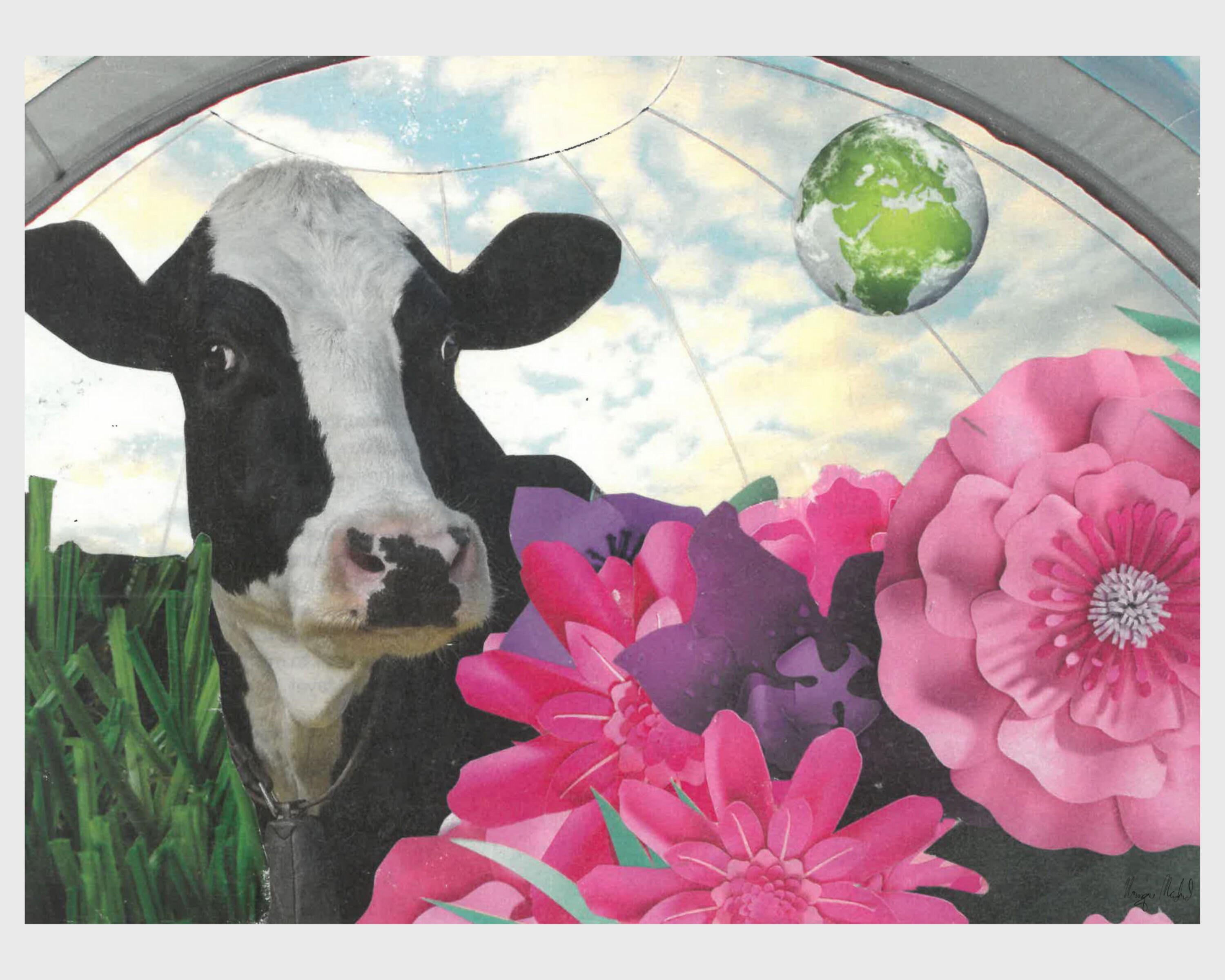 Cow Jumping Over Space Cows Space Nursery Decor Astronaut - Etsy