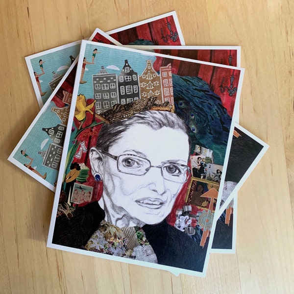 Rbg Greeting Cards - Etsy