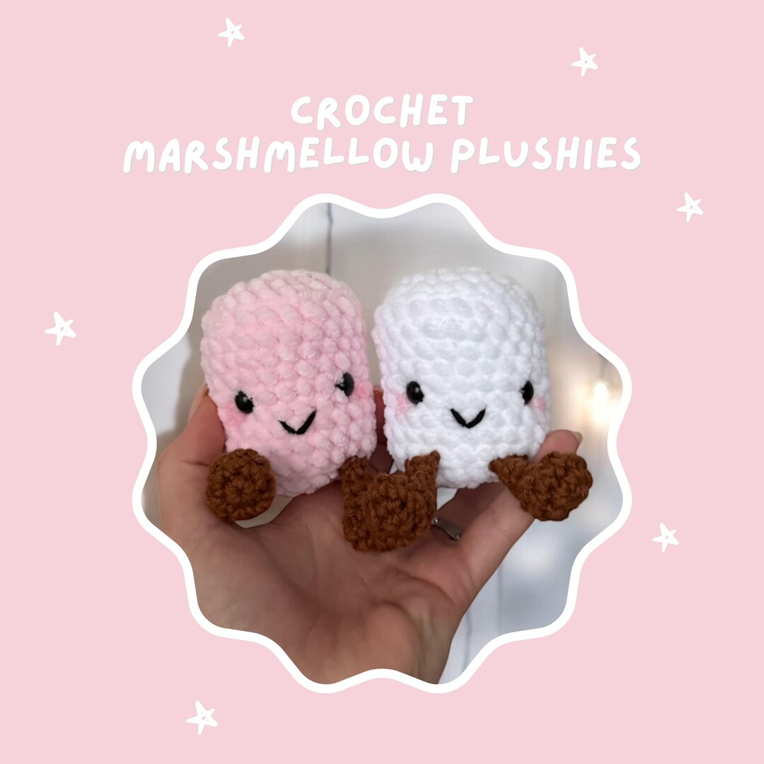 Pair of Marshmallows | Marshmallow Stuffed Toy | Marshmallow Plush ...