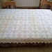 Blanket Cloak on the Bed Openwork Crochet Knitted Blanket Cover Sofa ...