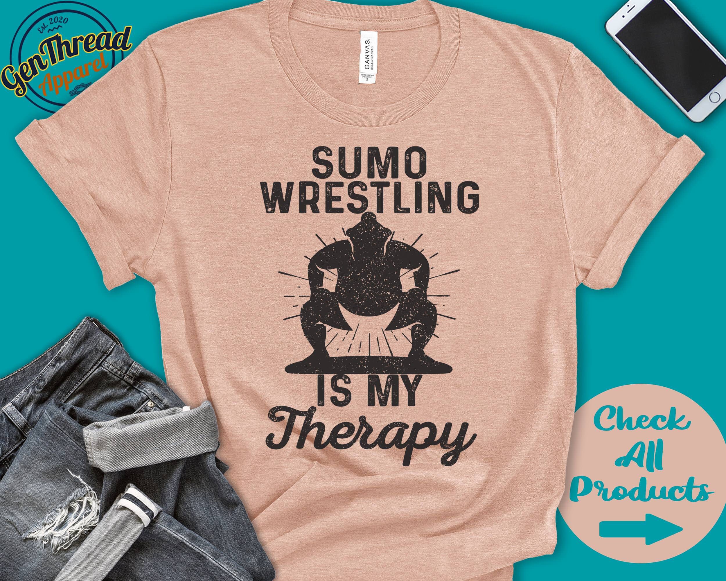 Sumo Wrestler Shirt Sumo Wrestling is My Therapy Sumo Gift - Etsy Canada