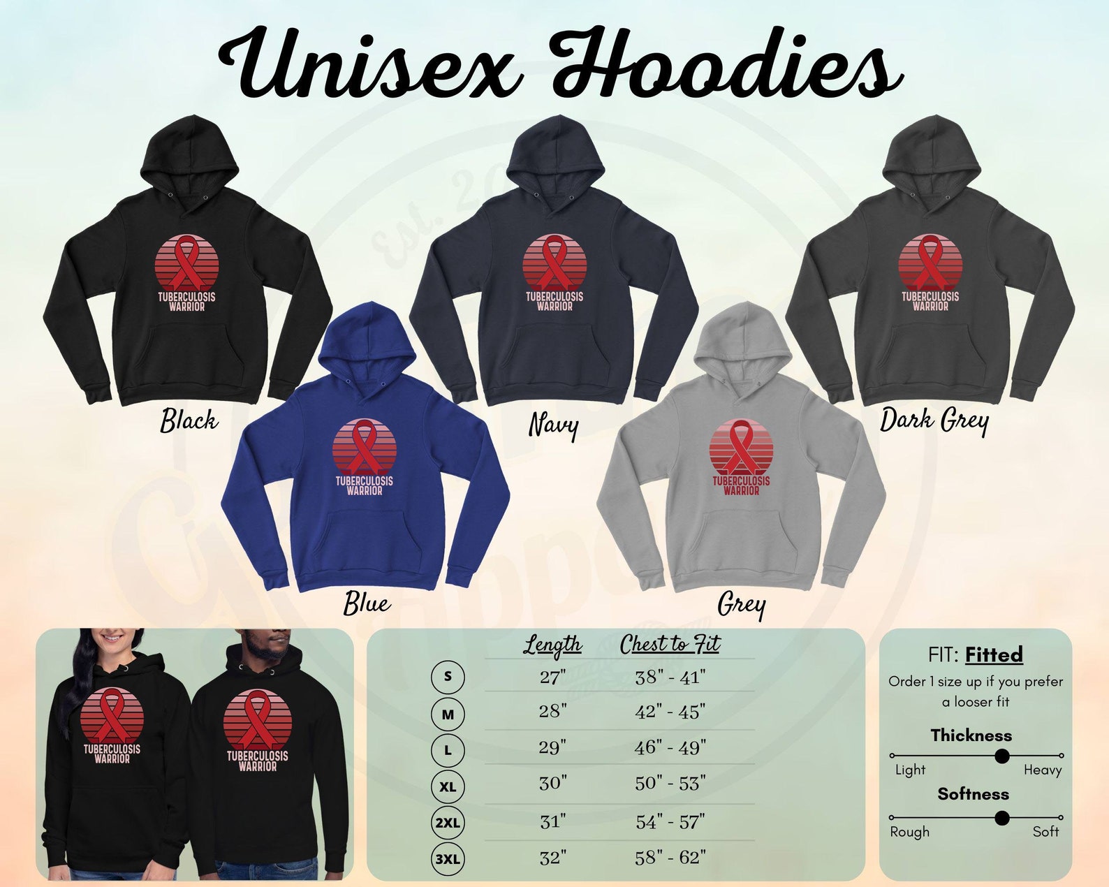 Tuberculosis Shirt Tuberculosis Awareness Red Ribbon - Etsy