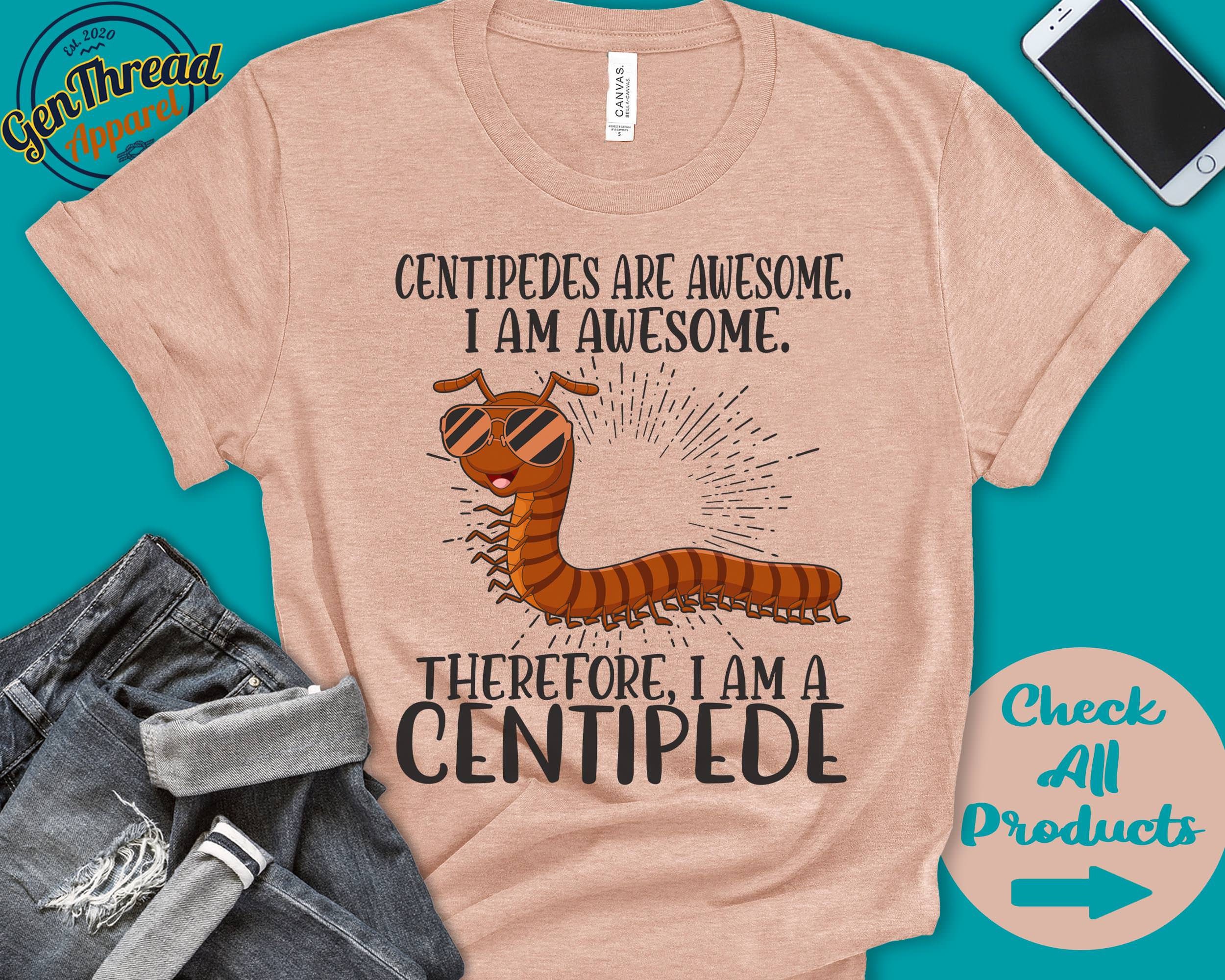 Centipede Shirt Centipede Lover Gift Zoologist - Etsy