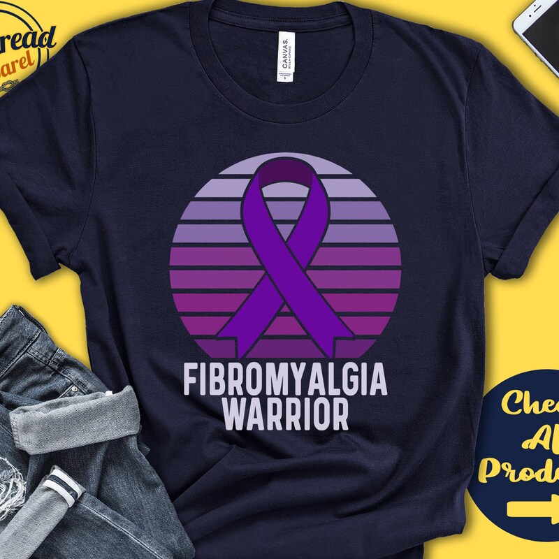 Fibromyalgia Ribbon - Etsy