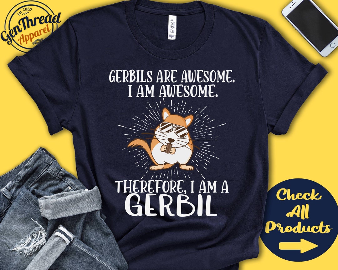 Gerbil Shirt | Gerbil Lover | Gift | Zoo | Zoologist | Rodentology ...