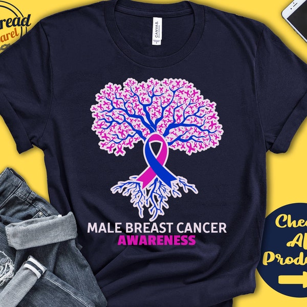 Breast Cancer Awareness Shirts Men Etsy