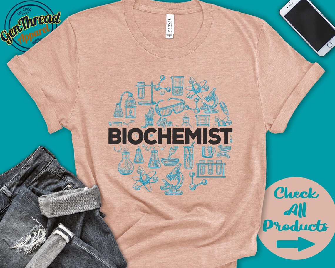 Biochemist Gift | Biochemist Shirt | Biochemistry Shirt | Biochemistry ...