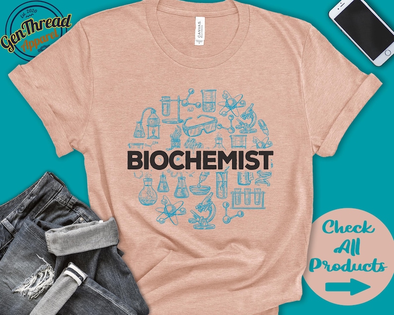 Biochemist Gift | Biochemist Shirt | Biochemistry Shirt | Biochemistry ...