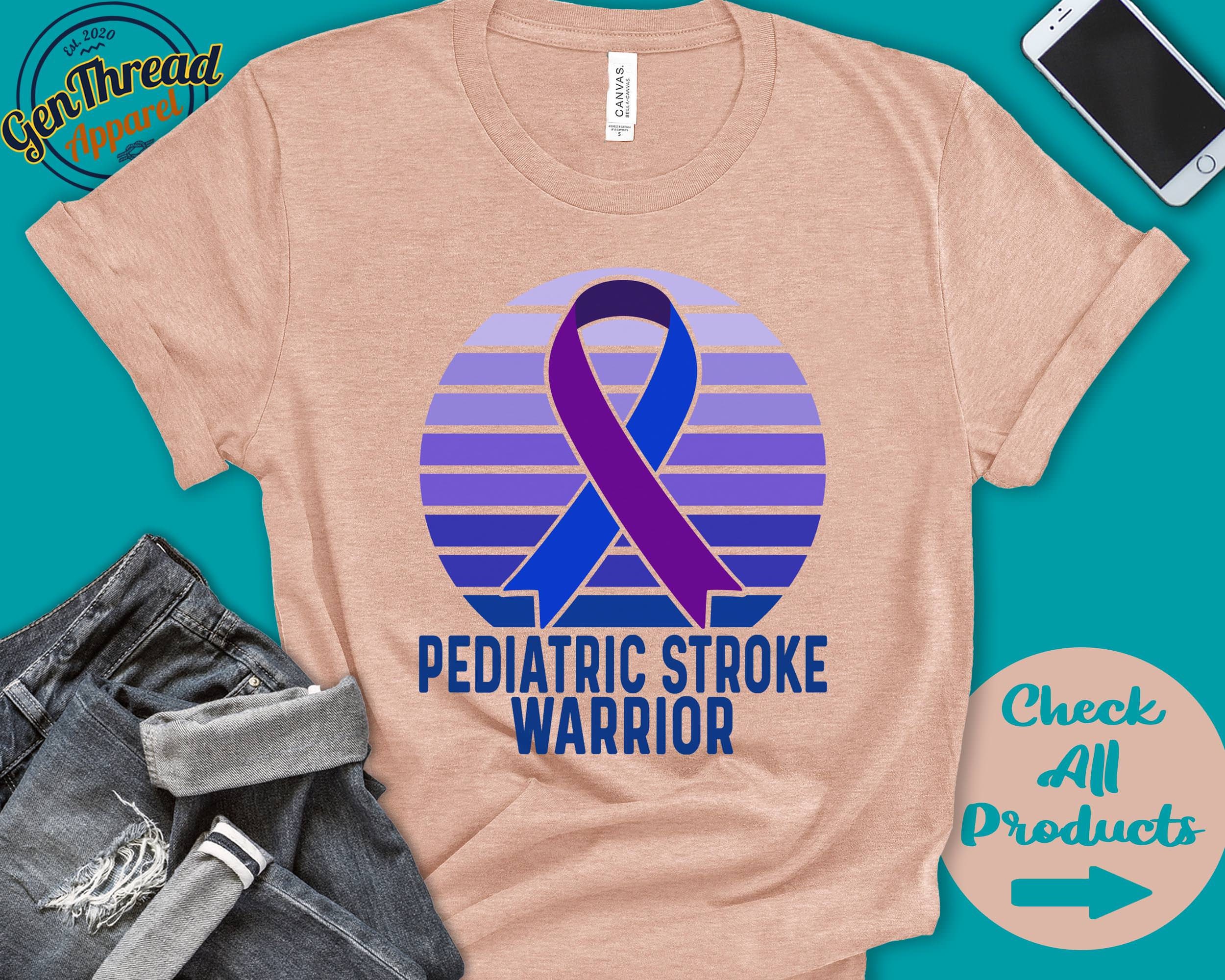 Pediatric Stroke Shirt sold by DhavaPanchal | SKU 24912835 | Printerval