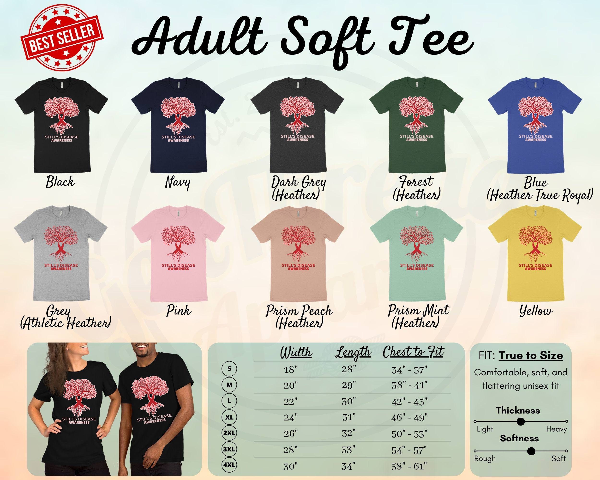 Stills Disease Shirt | Stills Disease Awareness | Tree of Life | Red ...