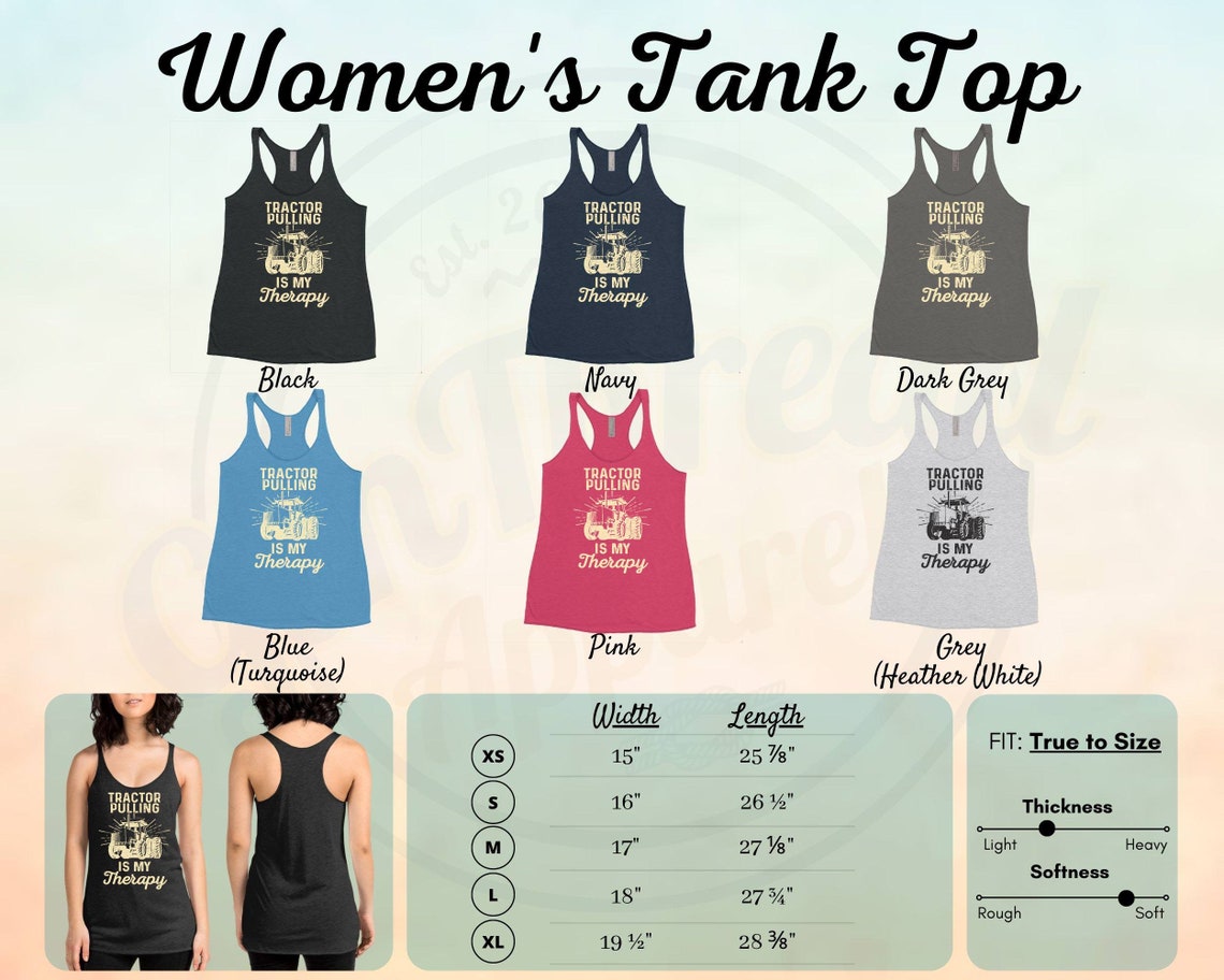 Tractor Puller Shirt Tractor Pulling is My Therapy Tractor - Etsy