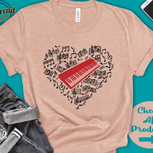 Keyboard Player Shirt | Electronic Keyboard Gift | Keyboardist ...