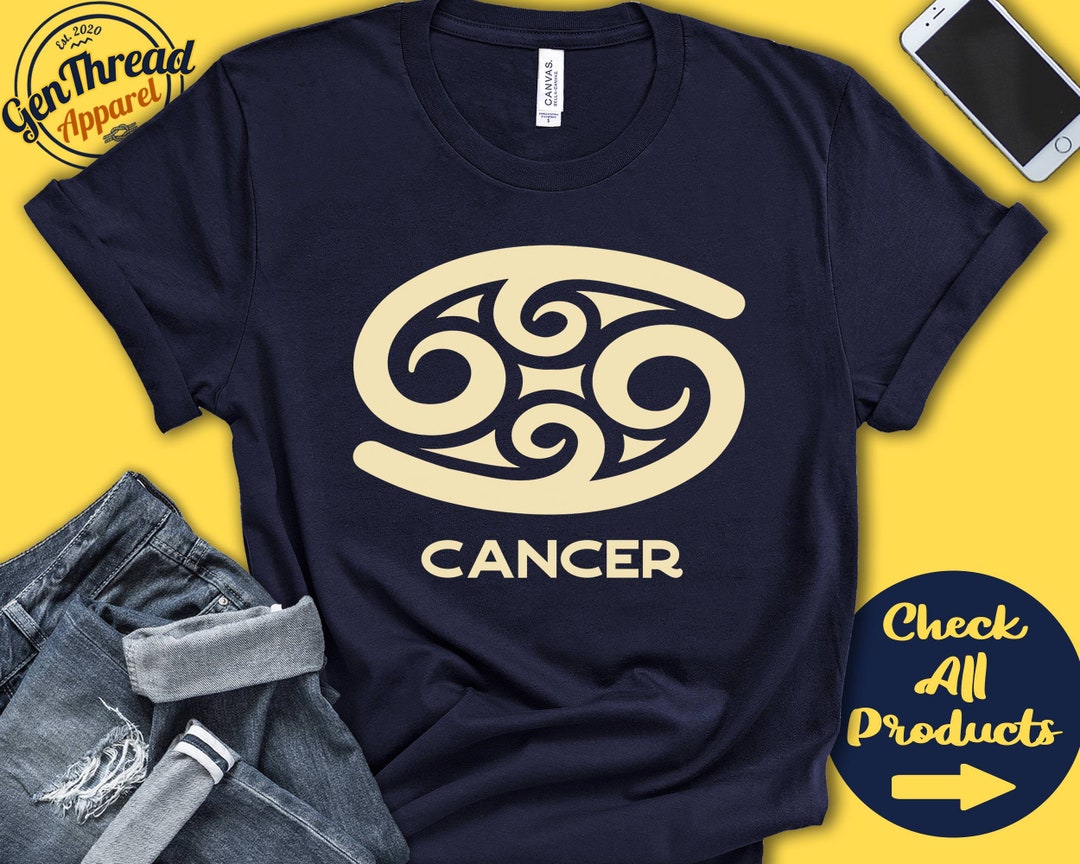 Cancer Symbol Zodiac Shirt | Cancer Zodiac Gift | Cancer Present ...