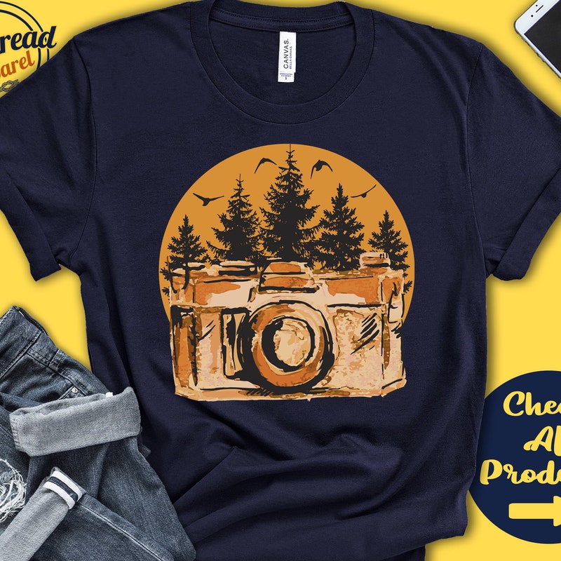 Camera Shirt - Etsy