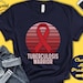 Tuberculosis Shirt Tuberculosis Awareness Red Ribbon Warrior Fighter ...