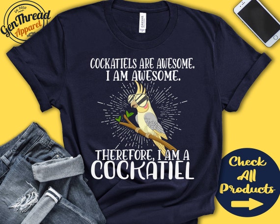Cockatiel Shirt Cockatiel Lover Gift Zoo Zoologist - Etsy