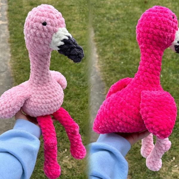 Crochet Flamingo - Etsy