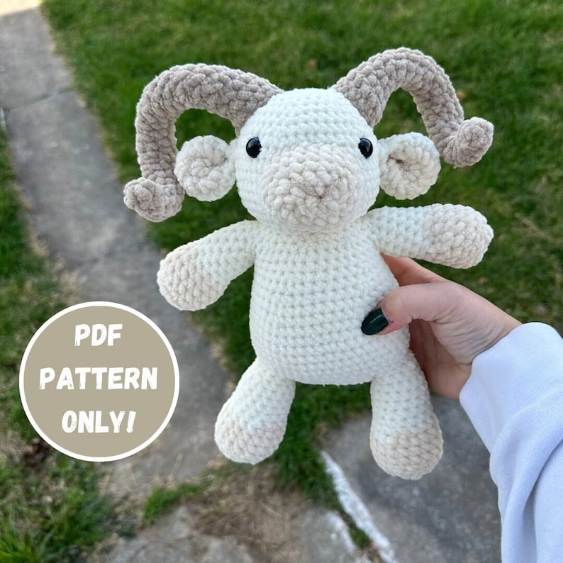 Ram Crochet Pattern - Etsy