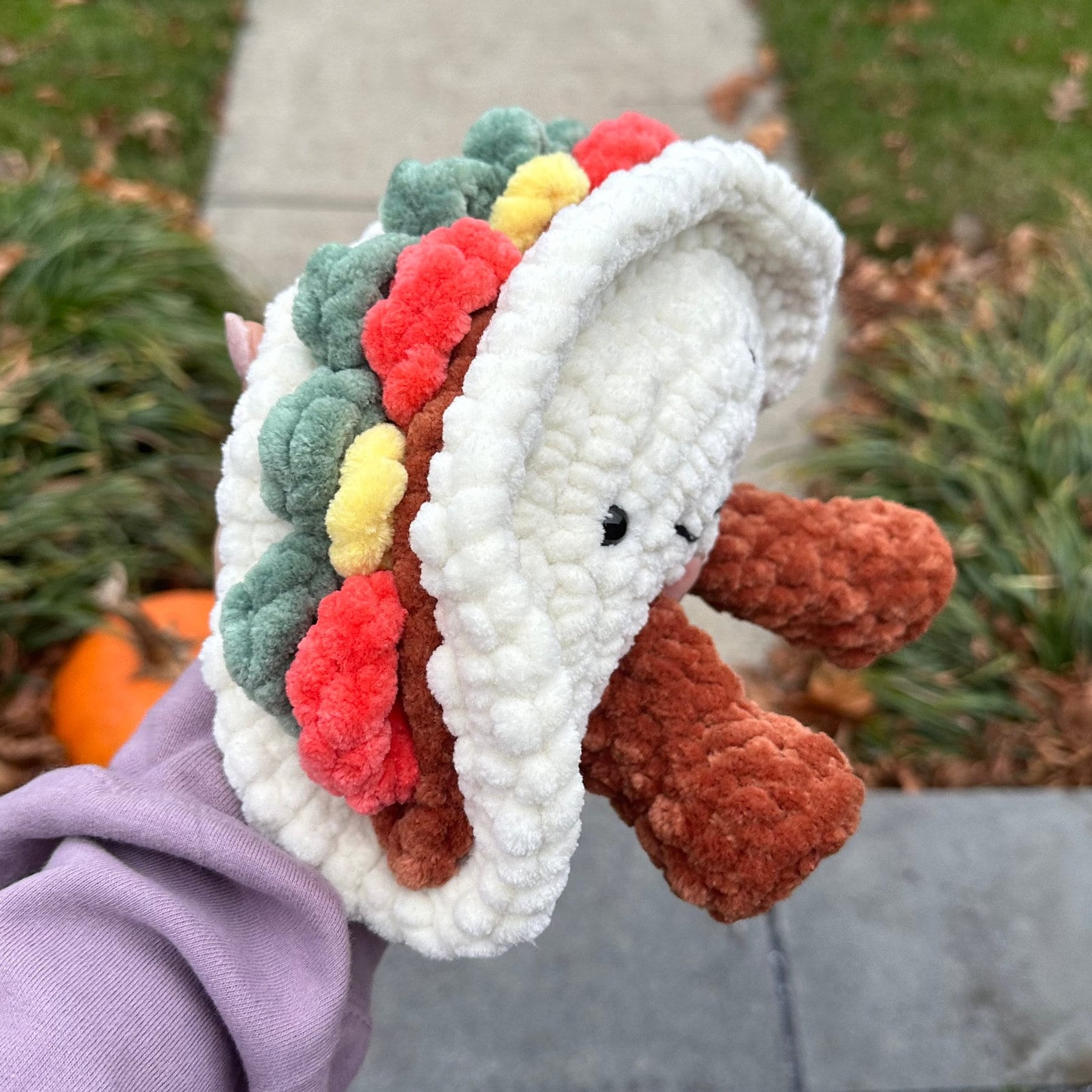 Taco Crochet Pattern - Etsy