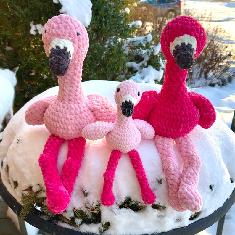 Flamingo Crochet Pattern - Etsy