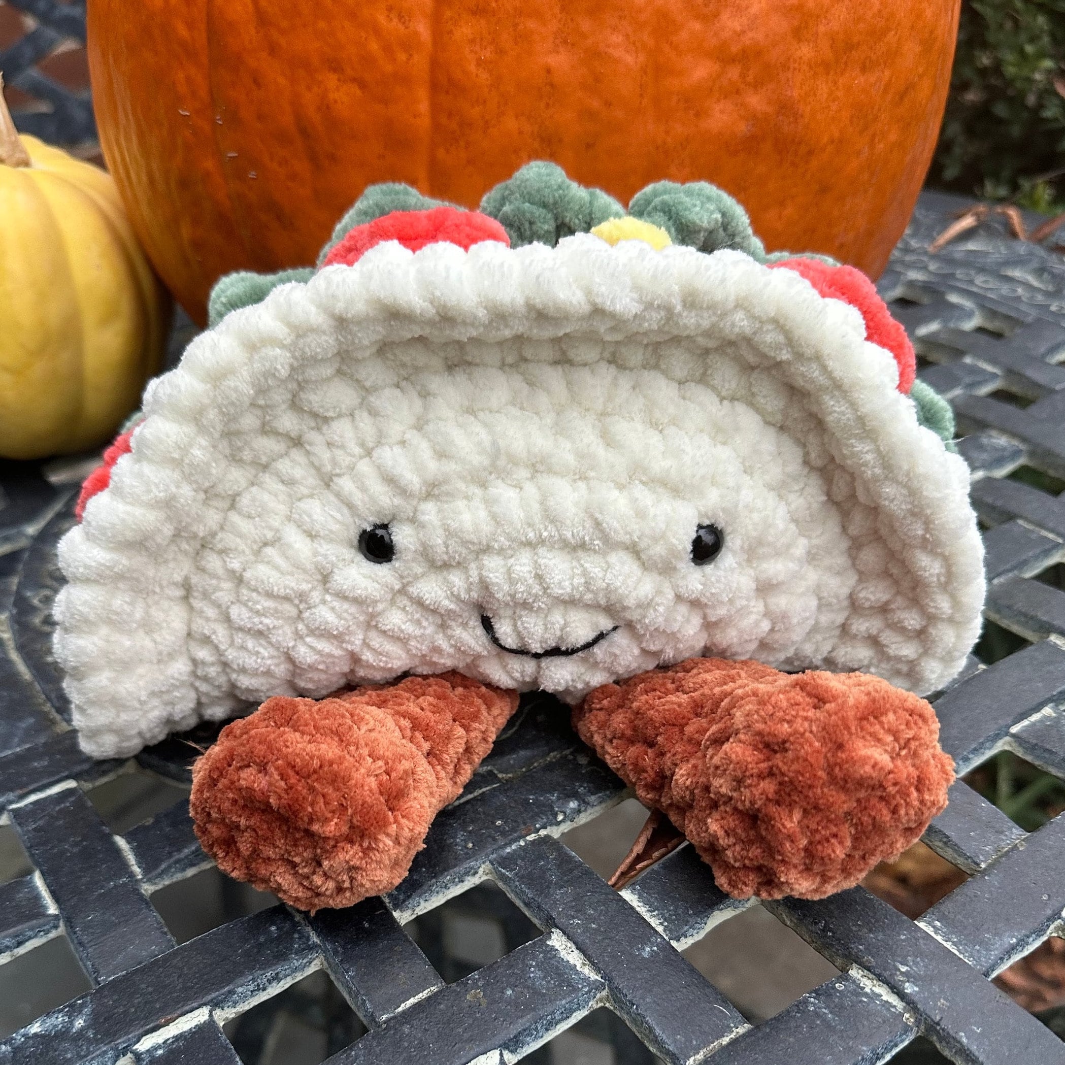 Taco Crochet Pattern - Etsy
