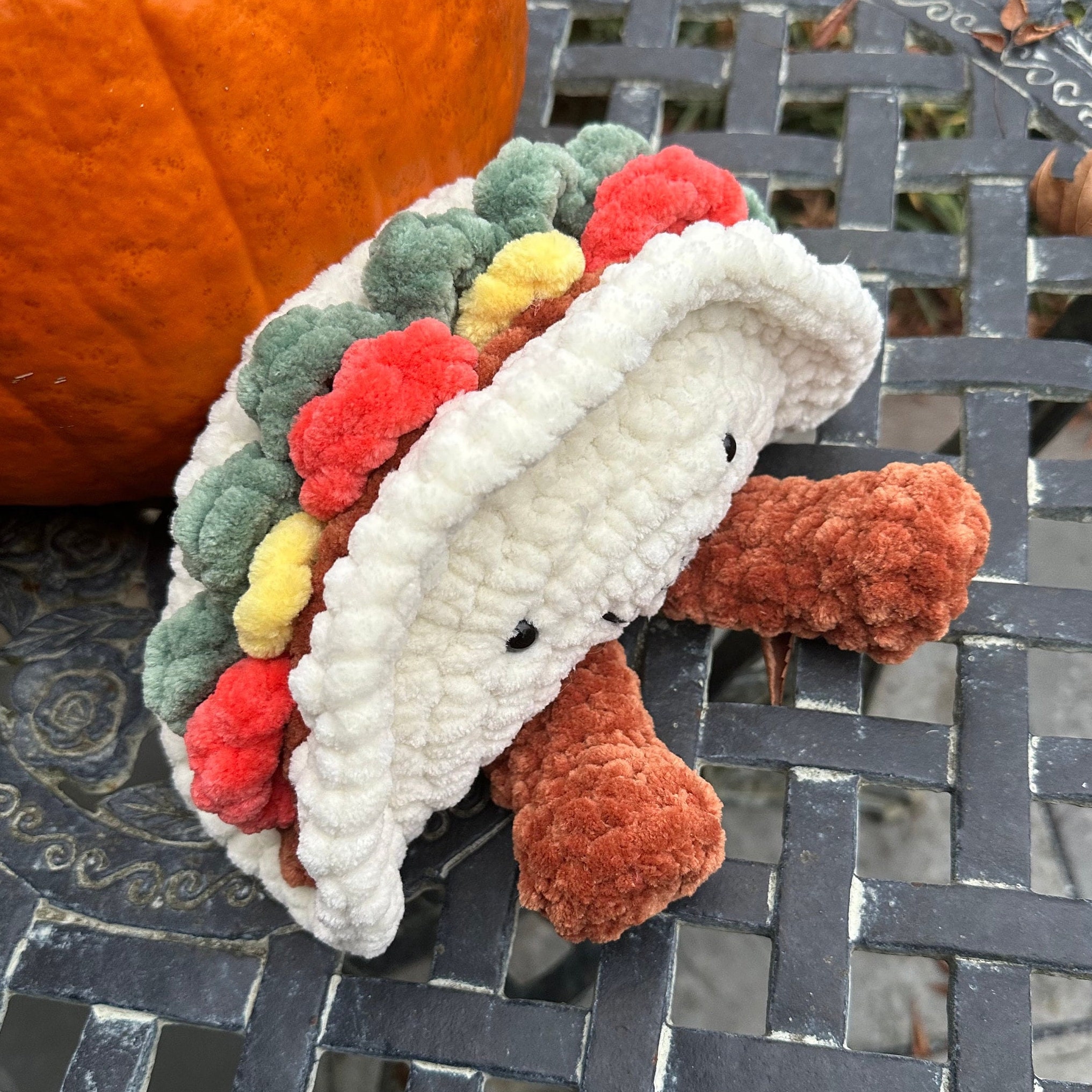 Taco Crochet Pattern - Etsy