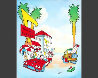 In N Out Print - Etsy