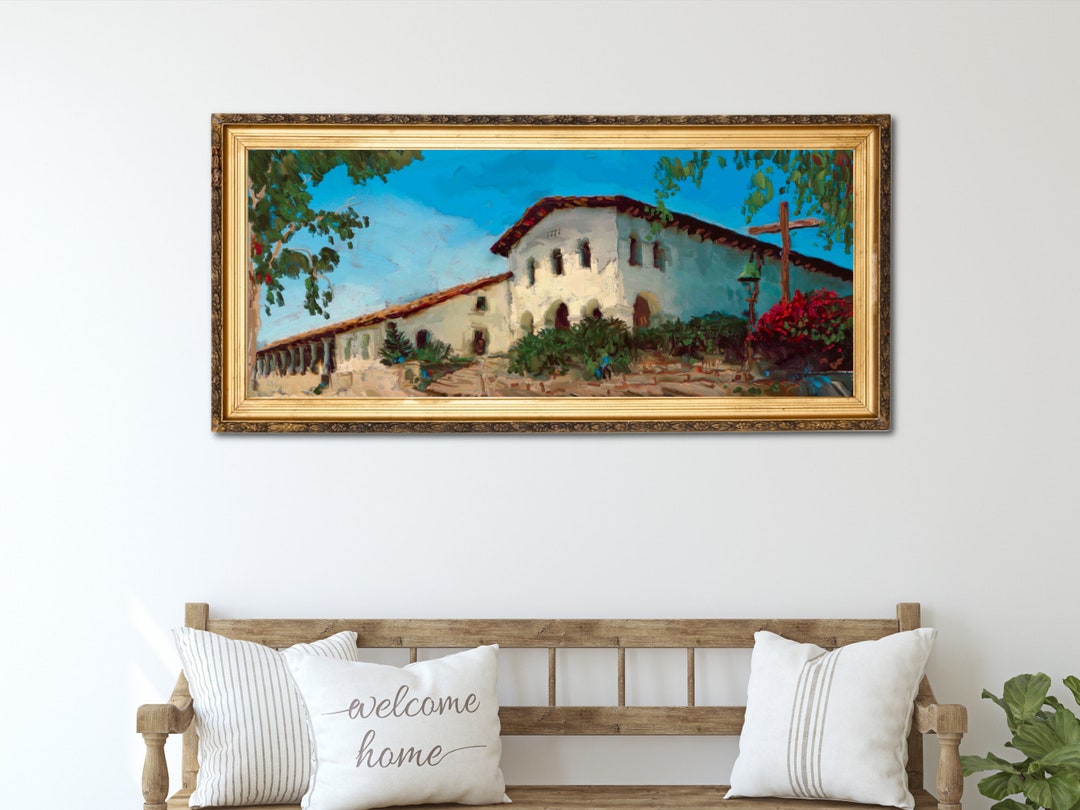 Canvas Print. Wall Art. Artist John Landon. California Mission. Giclee ...