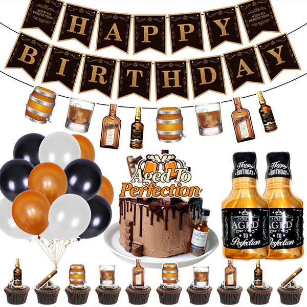 Whiskey Party Decorations Etsy