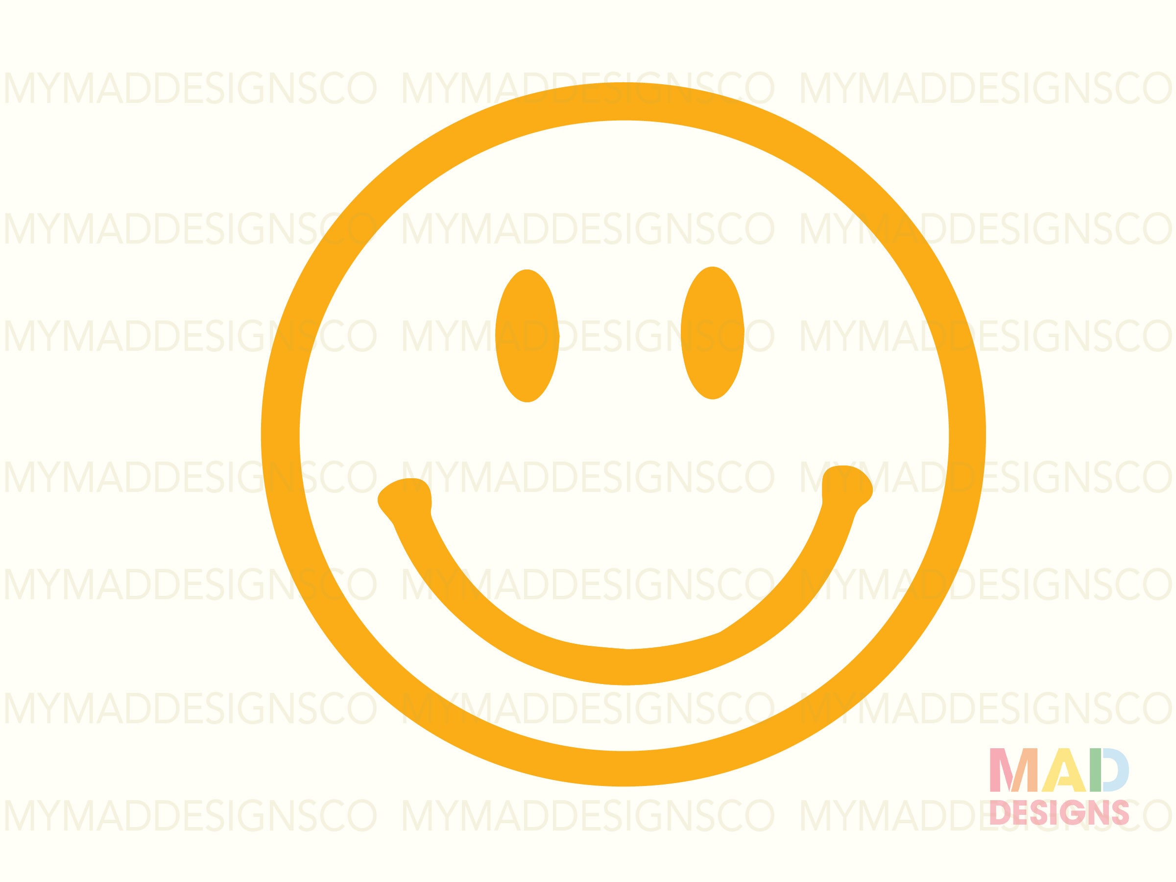 Smiley Face Digital Download PNG, JPEG, Sublimation, Happy Face, Be ...