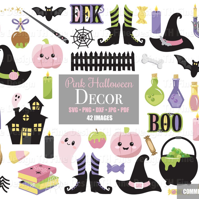 Boo Clip Art - Etsy