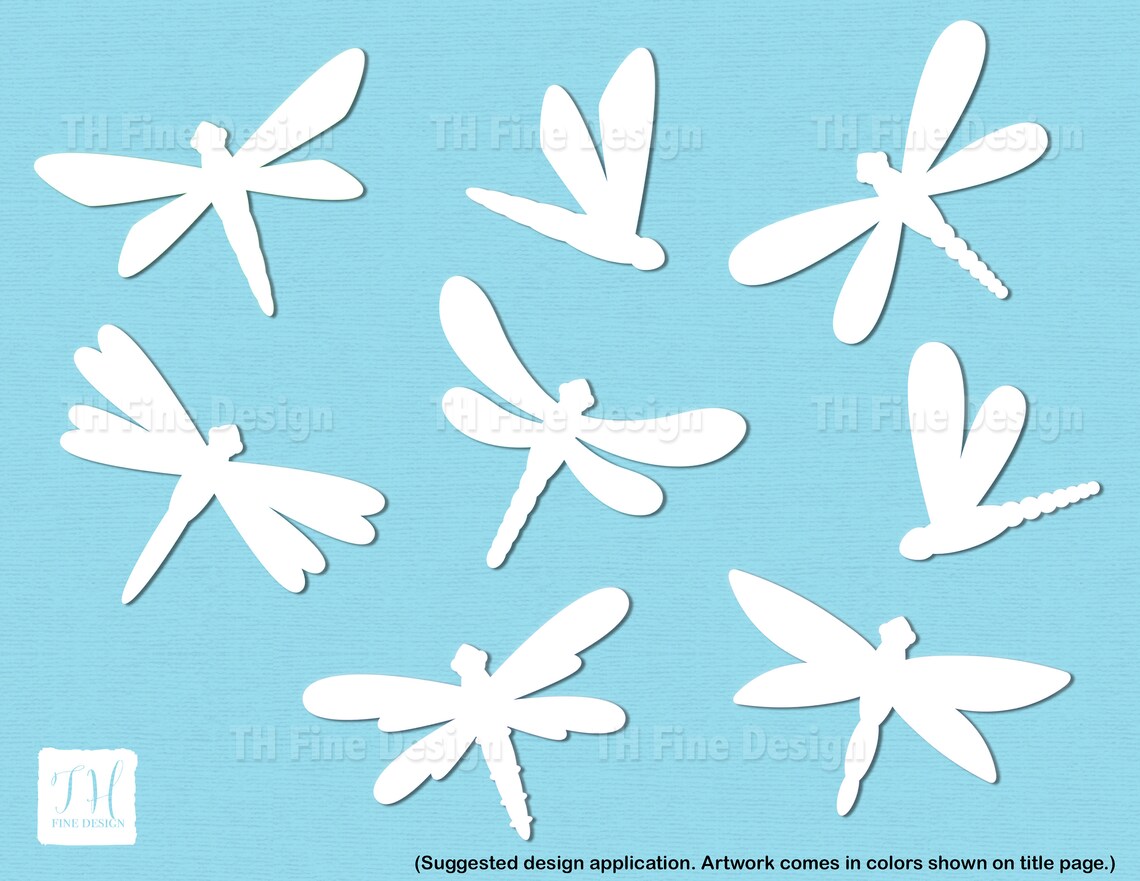 SVG Dragonfly Clip Art Dragonflies Clipart Download Cricut Cutter Cut ...