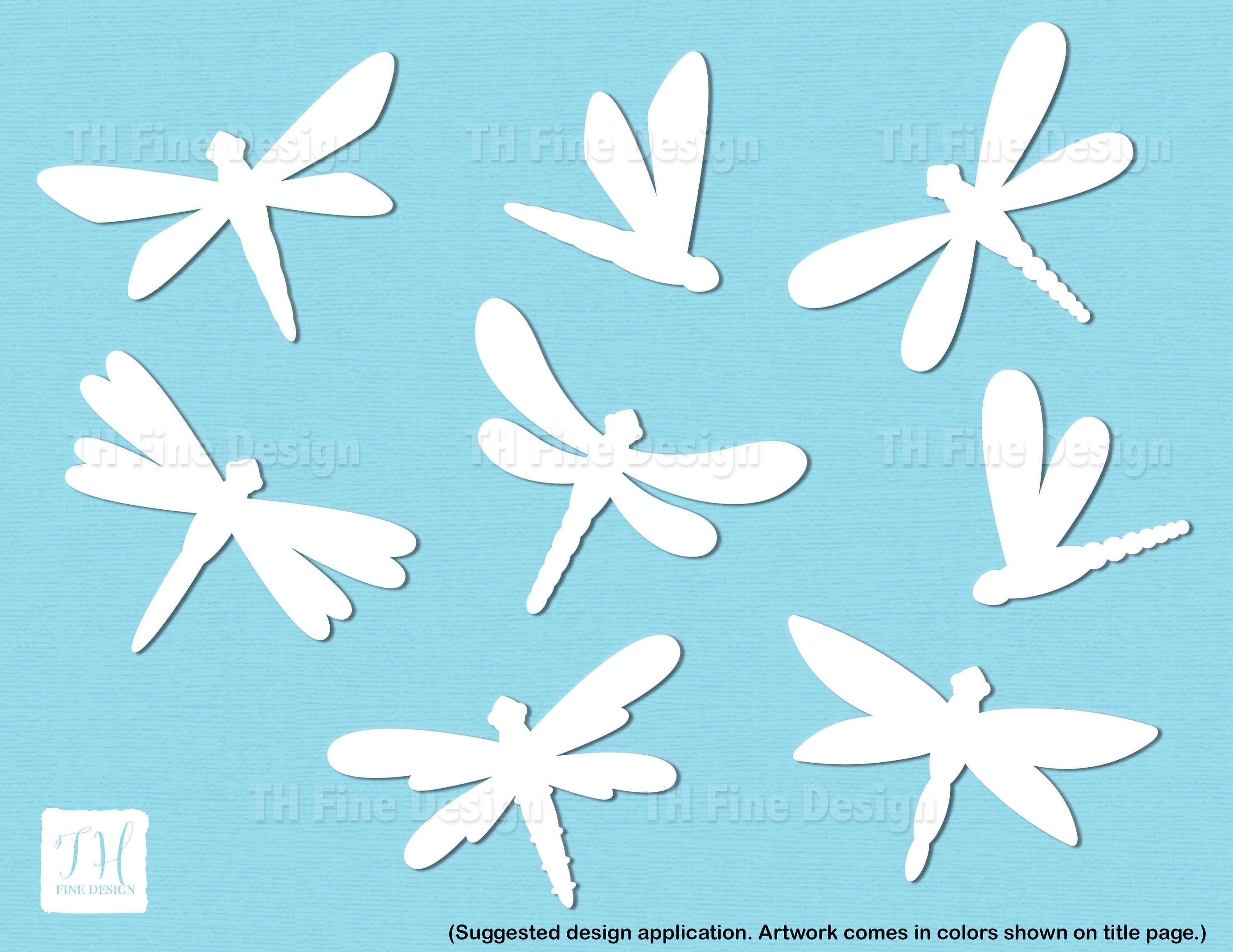 SVG Dragonfly Clip Art Dragonflies Clipart Download Cricut Cutter Cut ...
