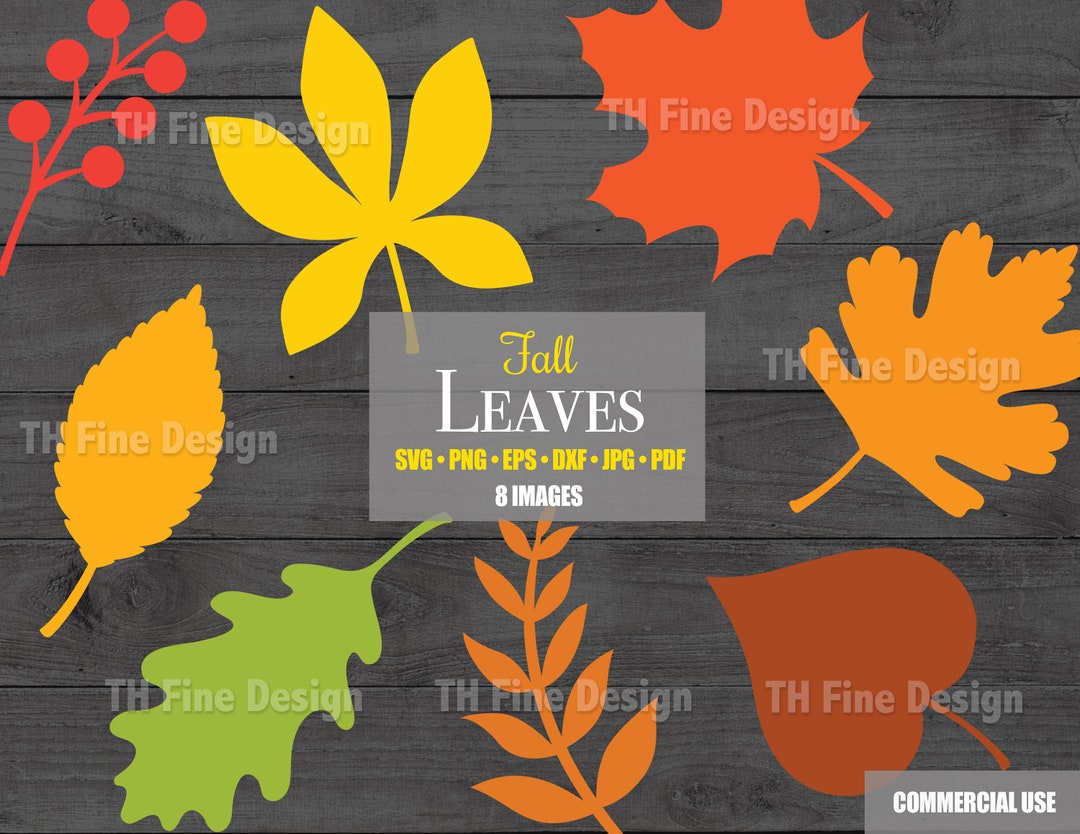 SVG Leaves Fall Autumn Maple Leaf Shape Cricut File Cutting Files ...