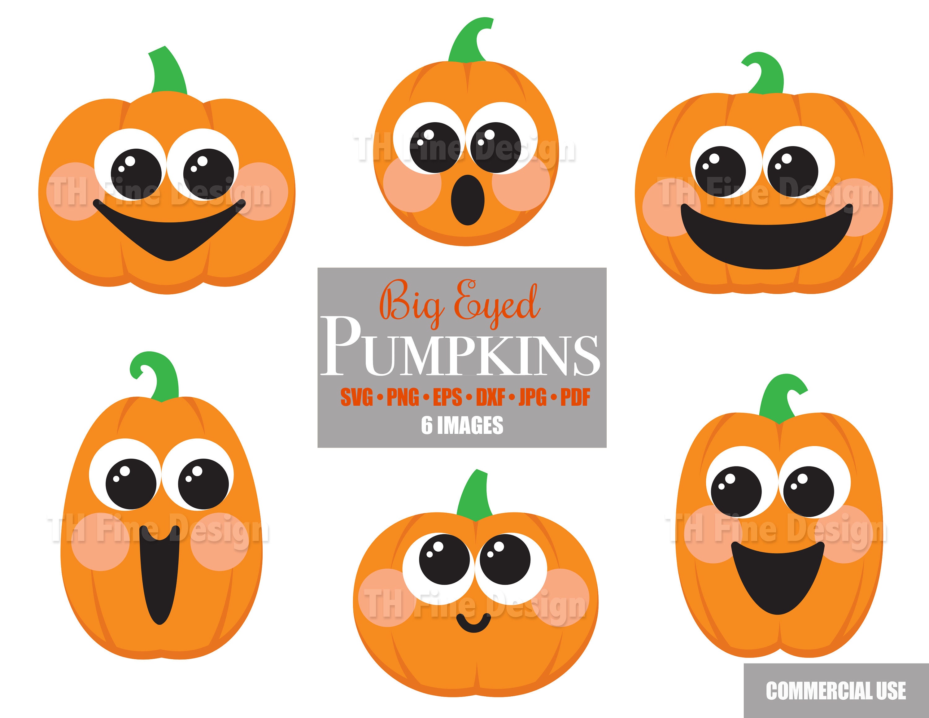 Happy Pumpkin Clipart