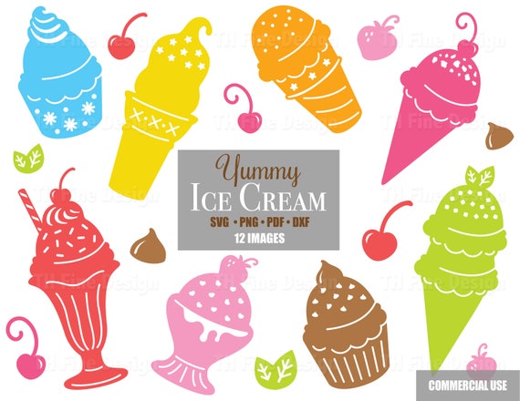 Strawberry Ice Cream Cone Clip Art