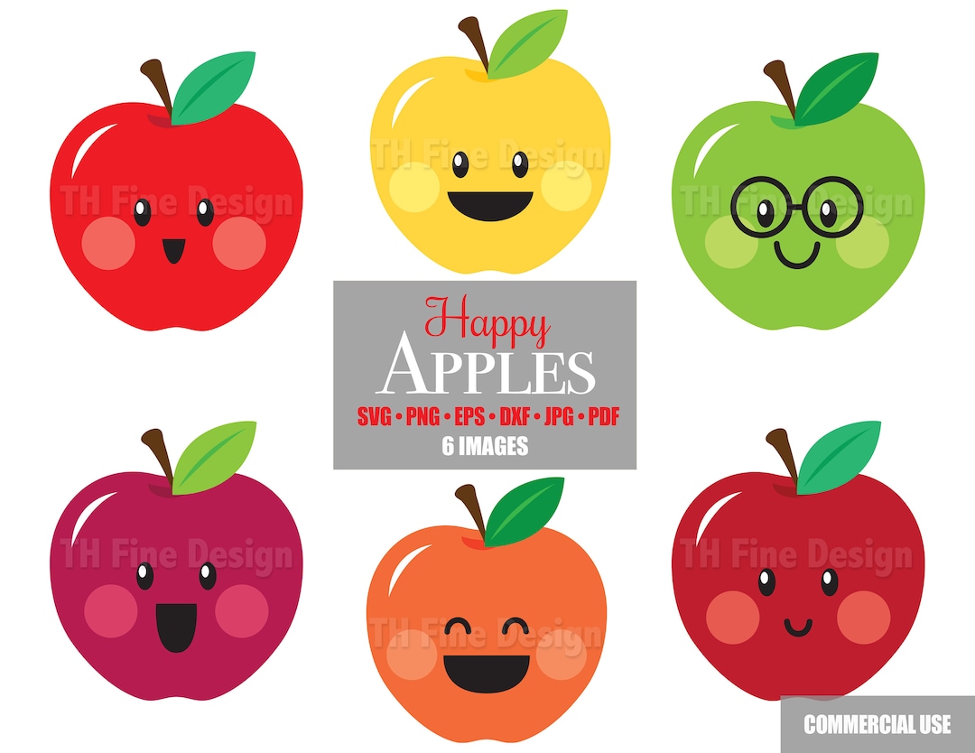 SVG Teacher Apples Apple Back to School Cricut Silhouette Cut Files ...