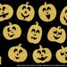 SVG Pumpkins Jack-o-lanterns Halloween Clip Art Pumpkin Shapes Download ...