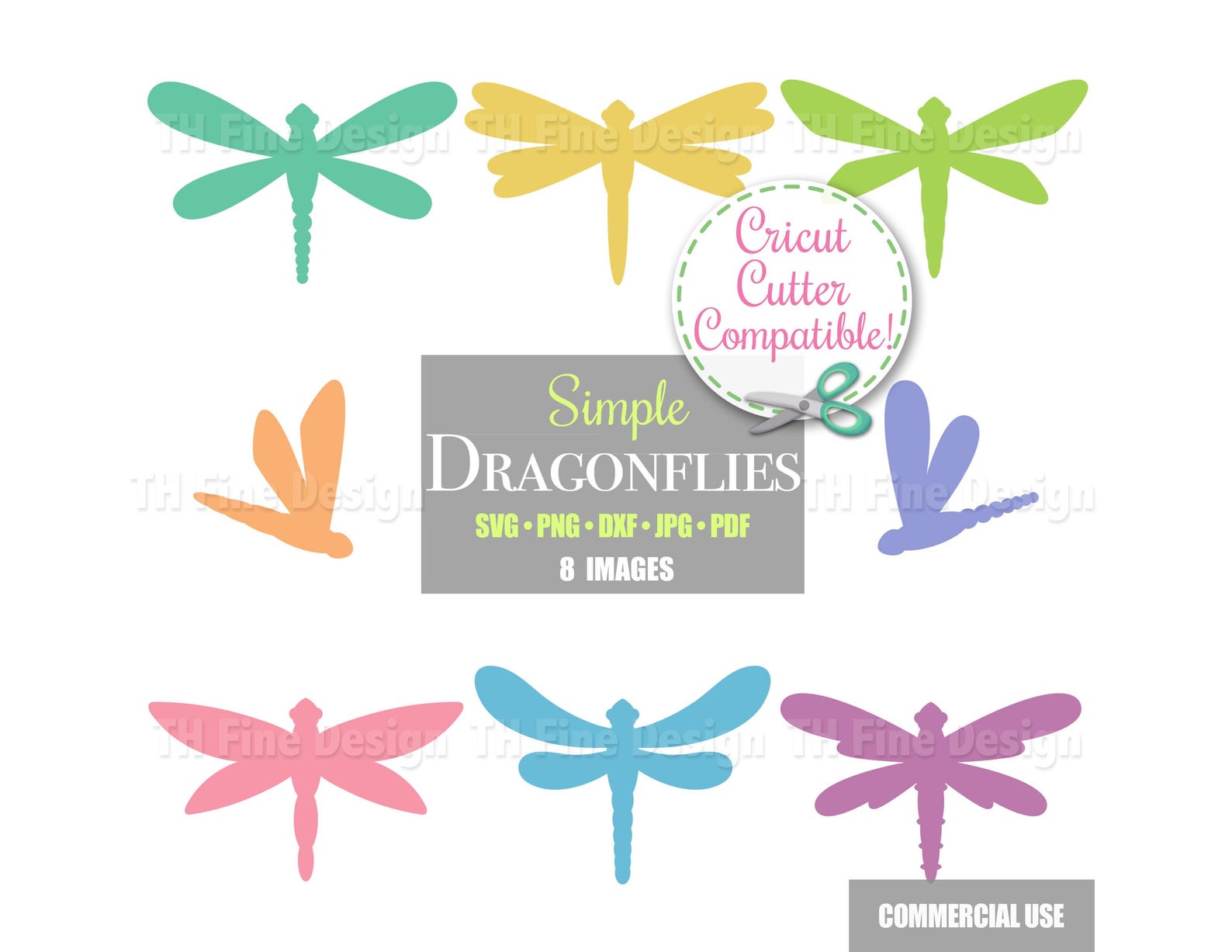 SVG Dragonfly Clip Art Dragonflies Clipart Download Cricut Cutter Cut ...