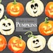 Halloween Pumpkin Jack-o-lanterns Clip Art Spooky Cute - Etsy