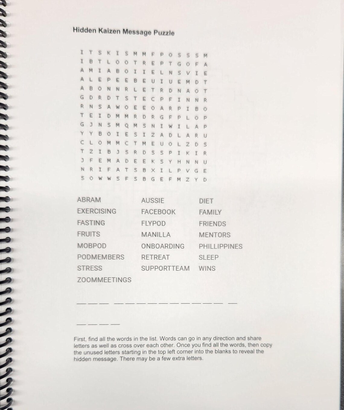 Printed Accelerated Guides Kaizen Method Training Program Journal 2025 ...