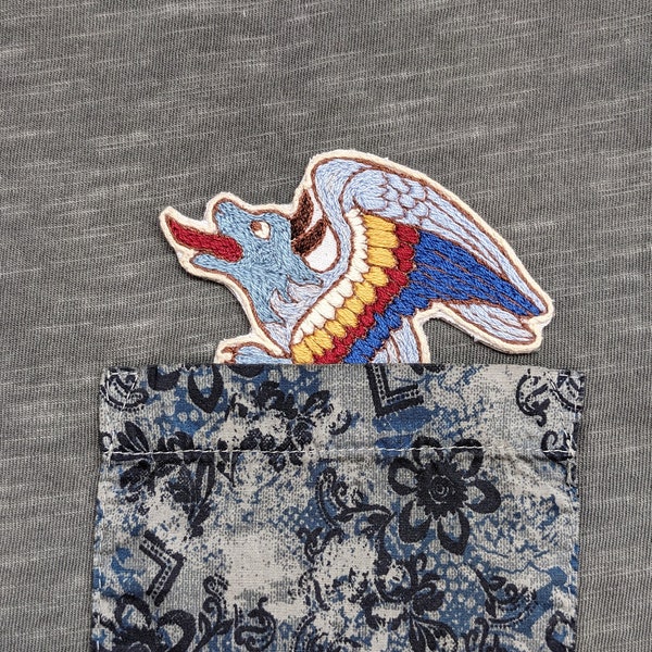 Medieval Dragon Patch - Etsy