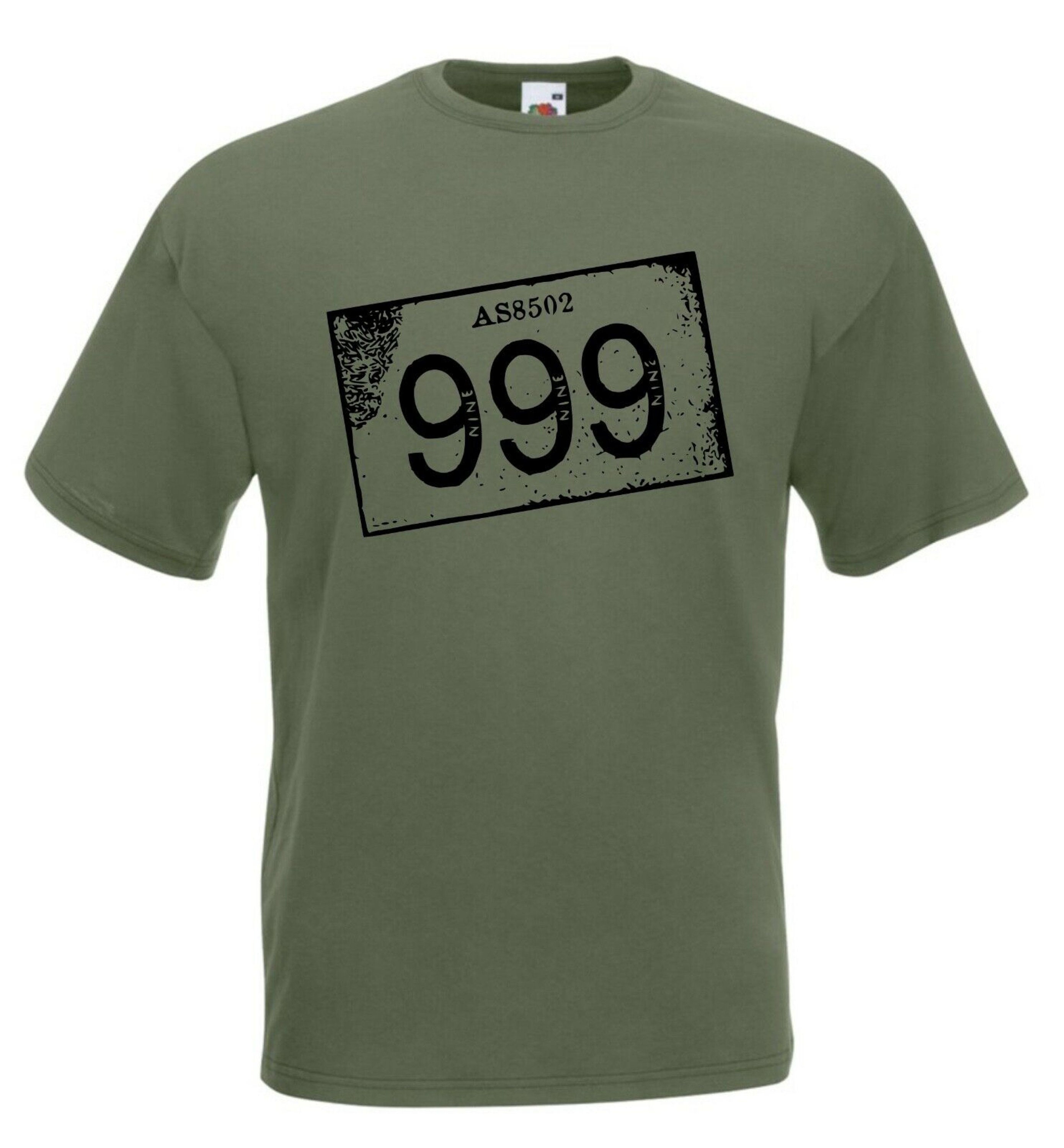 999 Punk Rock Band T-Shirt New Wave 1977 Free delivery | Etsy